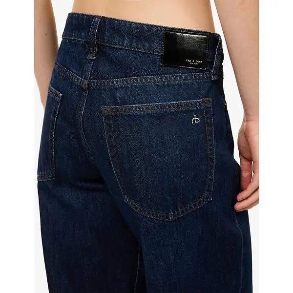 Rag & Bone Cam Straight-leg Denim Jeans - Sasha