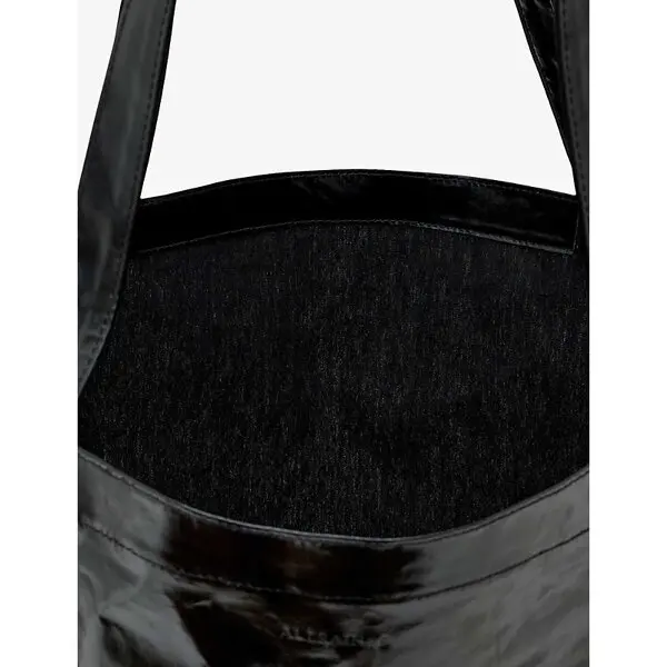 ALLSAINTS Oversized Coated Cotton Tote Bag
