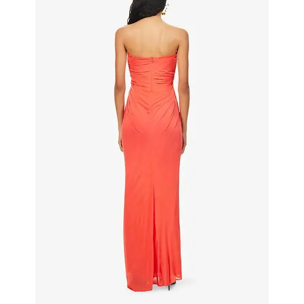 Christopher Esber Helix Crystal Strapless Gown