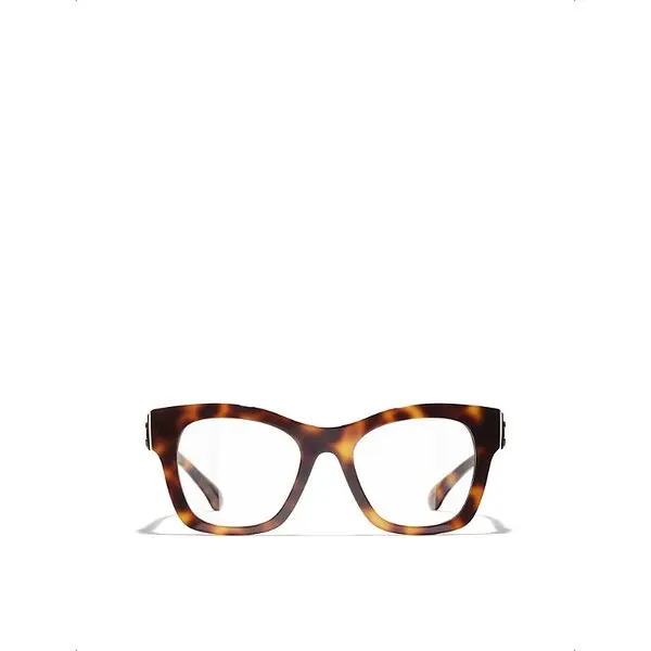 Chanel Butterfly Frame Optical Glasses - Brown