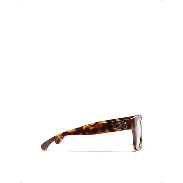 Chanel Butterfly Frame Optical Glasses - Brown