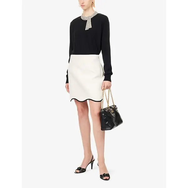 Valentino Garavani Embellished Virgin Wool Jumper