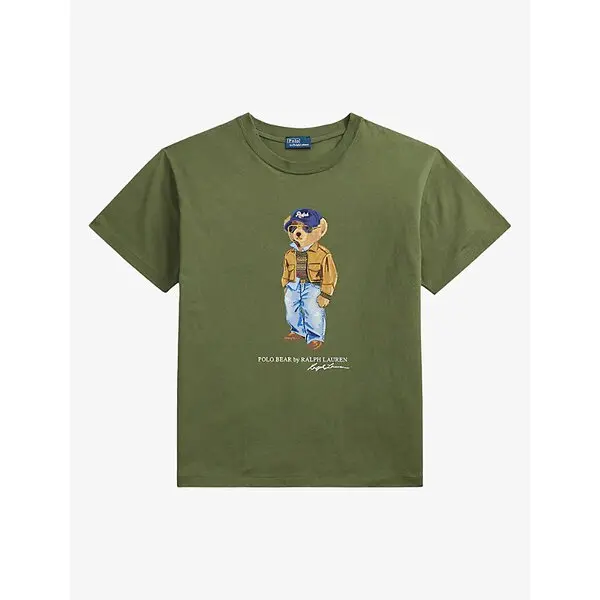 Polo Ralph Lauren Polo Bear Print Cotton T-shirt