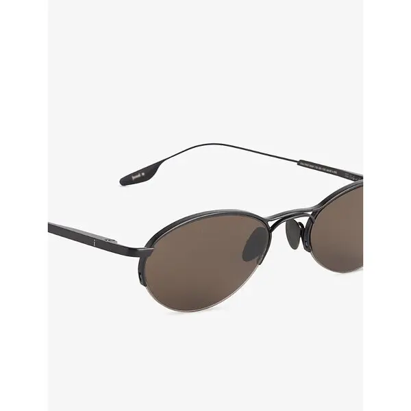 WEARI Oval-frame Titanium Sunglasses