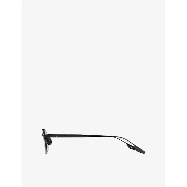 WEARI Oval-frame Titanium Sunglasses