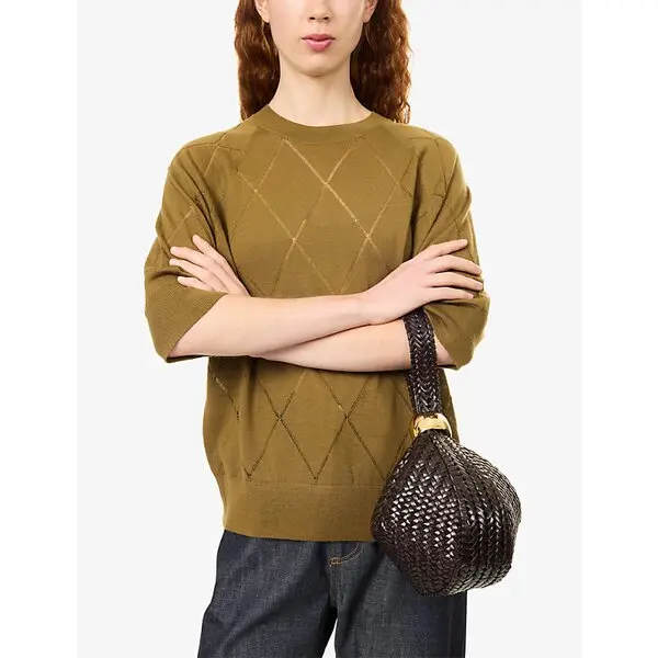 AMANU The Zambia Leather Pouchette