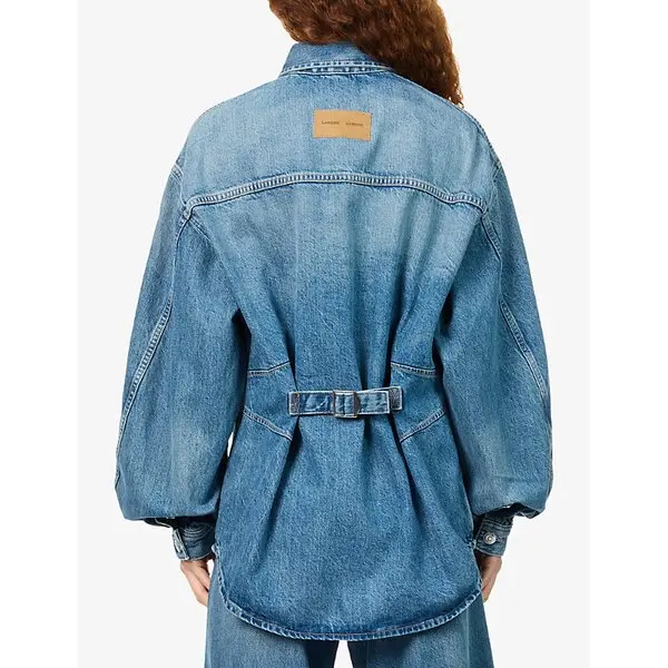 SAMSOE SAMSOE Samsøe Samsøe Oversized Fit Denim Shirt