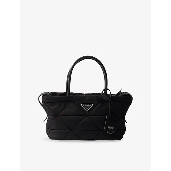 Prada Padded Re-nylon Medium Tote Bag