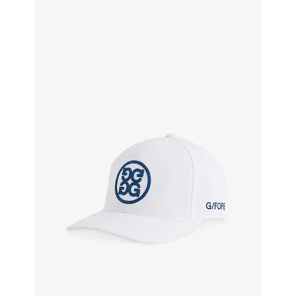 G/fore Chainstitch Circle G's Logo Baseball Cap - Snow