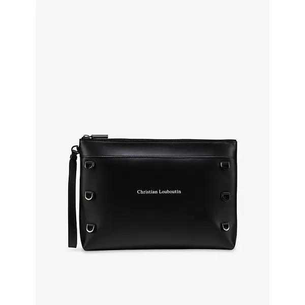 CHRISTIAN LOUBOUTIN Kosmica Leather Pouch