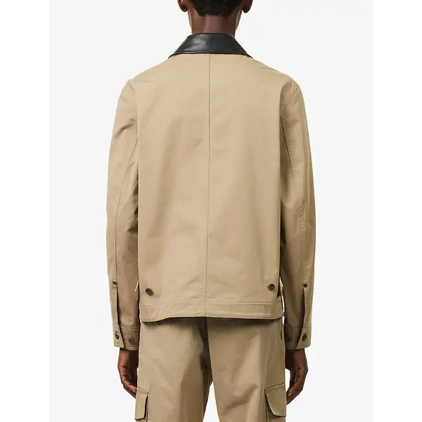 Burberry Logo-embossed Cotton Jacket