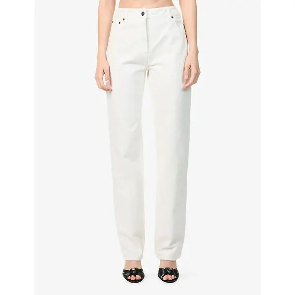 Magda Butrym Straight-leg Denim Jeans