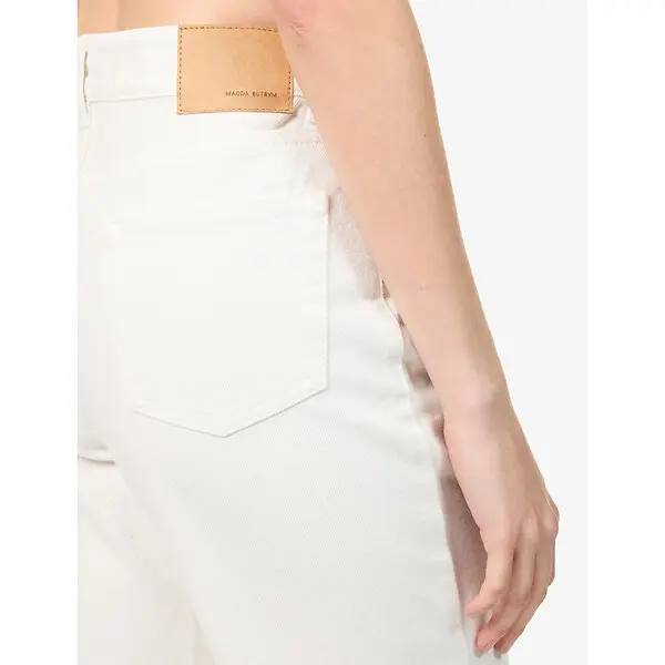 Magda Butrym Straight-leg Denim Jeans