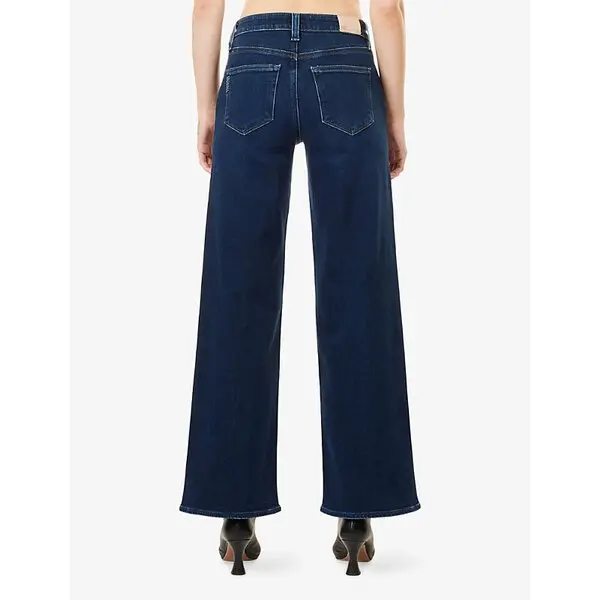 Paige Tatum Wide-leg Denim Jeans
