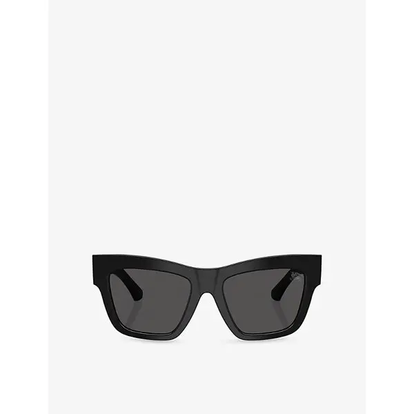 Burberry Square Frame Acetate Sunglasses - Black