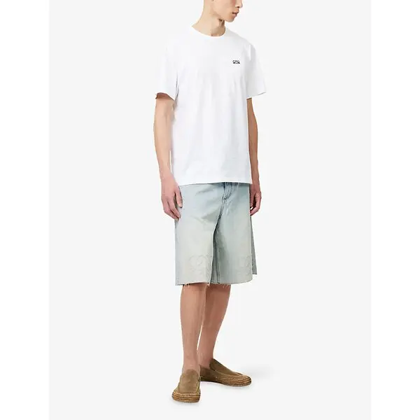 Loewe Anagram-embroidered Cotton T-shirt