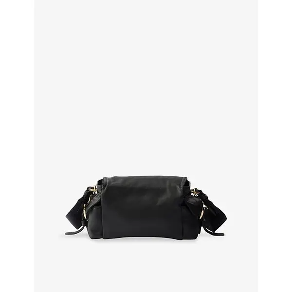 Prada Explore Mini Leather Top-handle Bag - Black