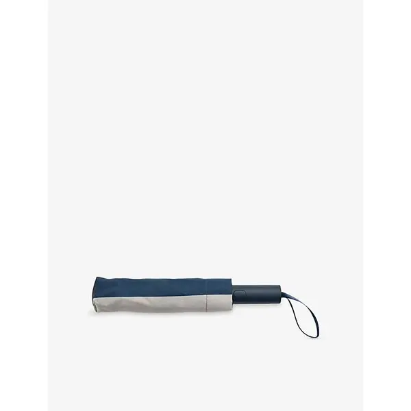 HAY Regn Striped Woven Umbrella - Grey