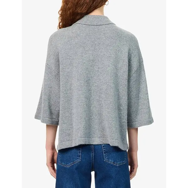 FRAME Relaxed-fit Cashmere Polo Shirt