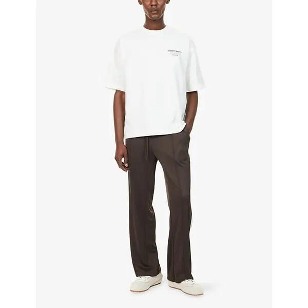 THE COUTURE CLUB Side-stripe Mesh Jogging Bottoms