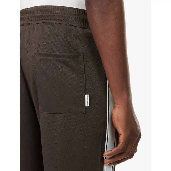 THE COUTURE CLUB Side-stripe Mesh Jogging Bottoms