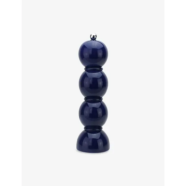 ADDISON ROSS LONDON Bobbin Lacquered Salt & Pepper Grinder - Navy