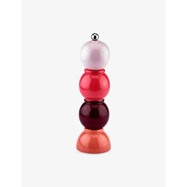 ADDISON ROSS LONDON Bobbin Lacquered Salt & Pepper Grinder - Pink