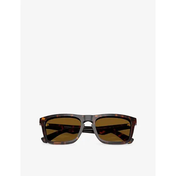 Burberry Square Frame Acetate Sunglasses - Brown