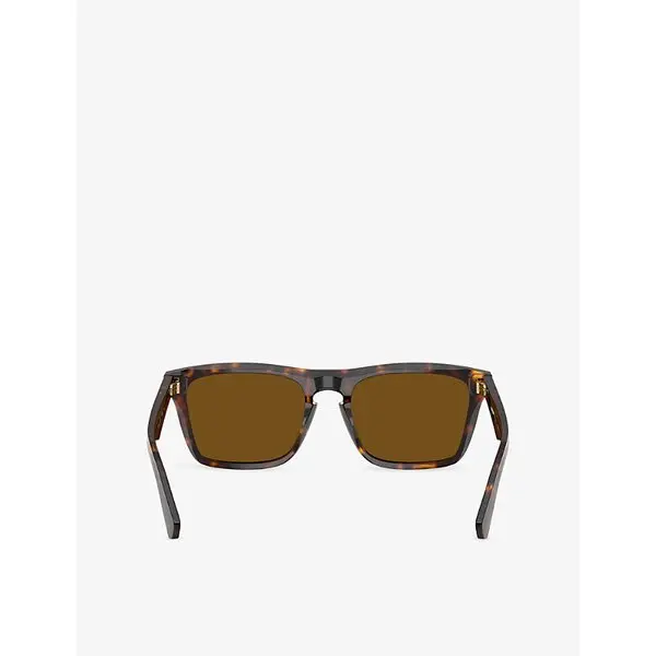 Burberry Square Frame Acetate Sunglasses - Brown