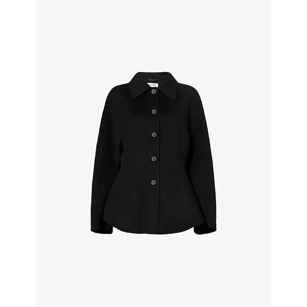 ROHE FRAMES Sculptural Wool-blend Jacket