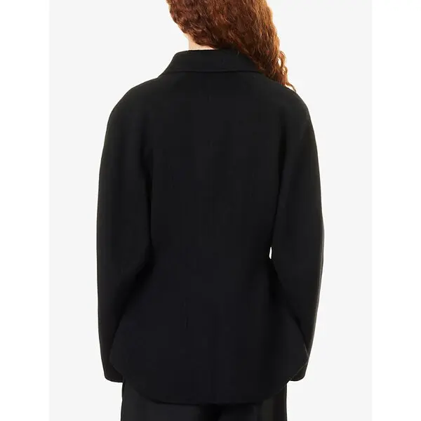ROHE FRAMES Sculptural Wool-blend Jacket