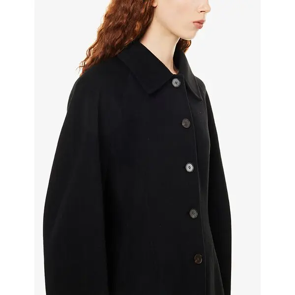 ROHE FRAMES Sculptural Wool-blend Jacket