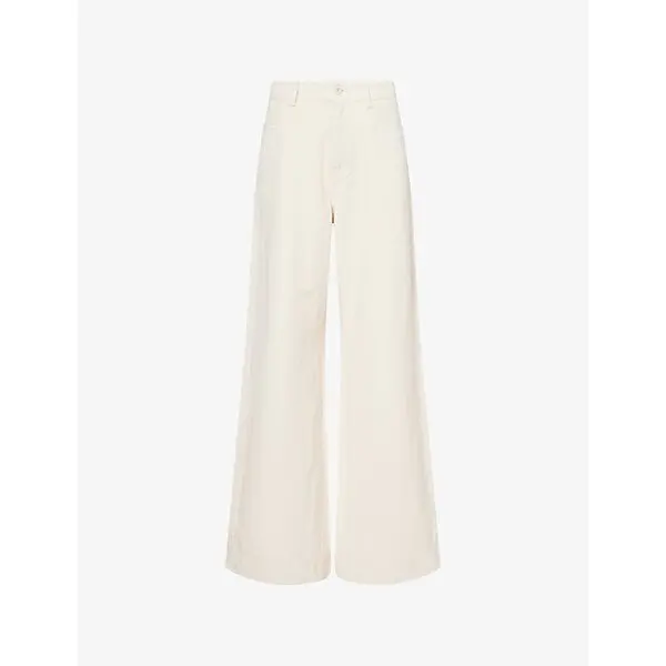 Max Mara Regular-fit Wide-leg Denim Jeans