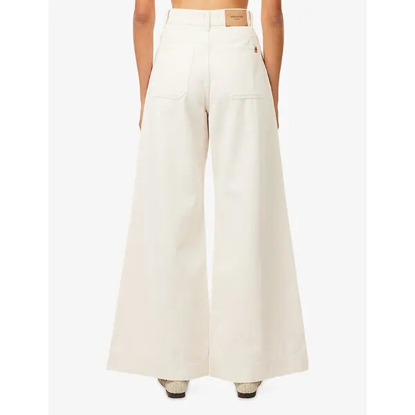 Max Mara Regular-fit Wide-leg Denim Jeans