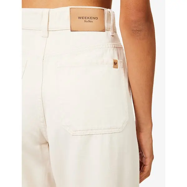Max Mara Regular-fit Wide-leg Denim Jeans