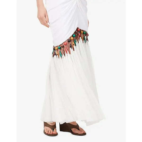 Christopher Esber Embellished Plunge Neck Gown
