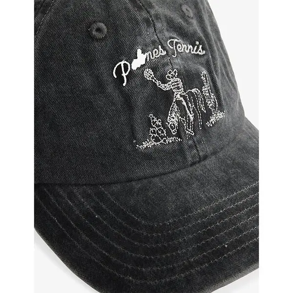 PALMES Western Logo-embroidered Cotton Cap