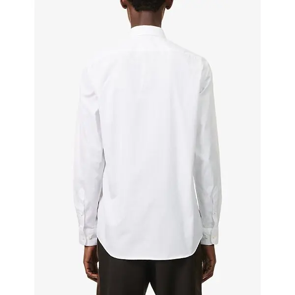 Dries Van Noten Curles Pointed-collar Cotton Shirt