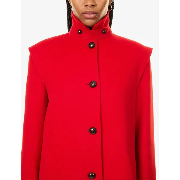 Max Mara Wool Blend Long Coat