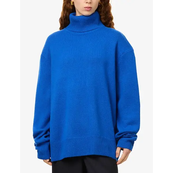 THE FRANKIE SHOP Ribbed Turtleneck Jumper