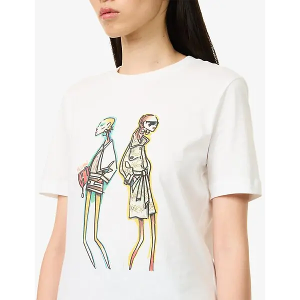 Missoni Graphic-print Short-sleeve Cotton T-shirt