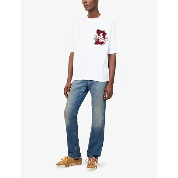 Dsquared2 College Brand-patch Cotton T-shirt