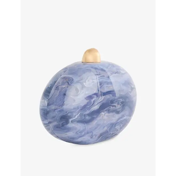 Cult Gaia Eviana Acrylic Clutch With Chain Strap