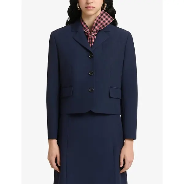 Marni Techno Wool-blend Jacket