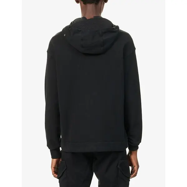 C.P. COMPANY Diagonal Boxy-fit Cotton Hoody