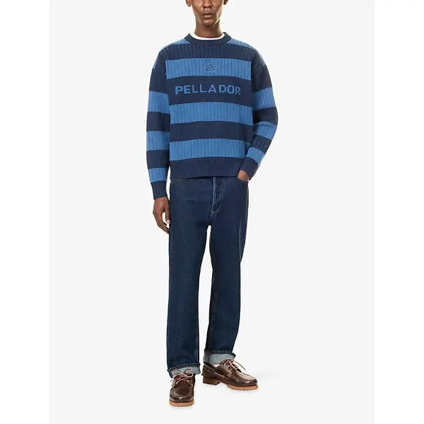 PELLADOR Stripe Ladder Knitted Jumper