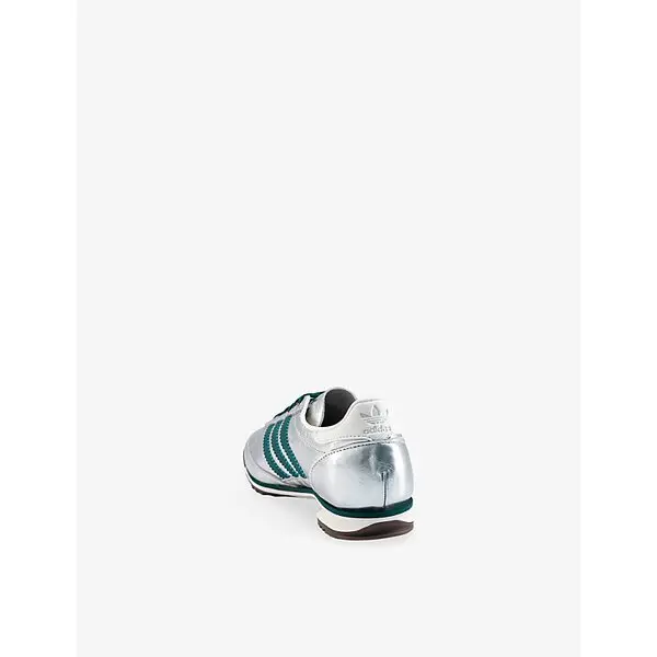 Adidas Sl72 Leather Trainers - Silver Metallic Rich Gre