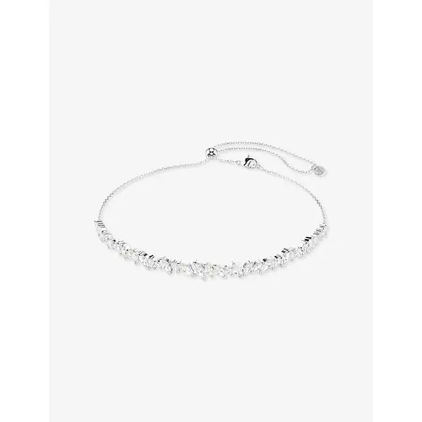 SWAROVSKI Mesmera Rhodium-plated Cubic Zirconia Choker - Silver