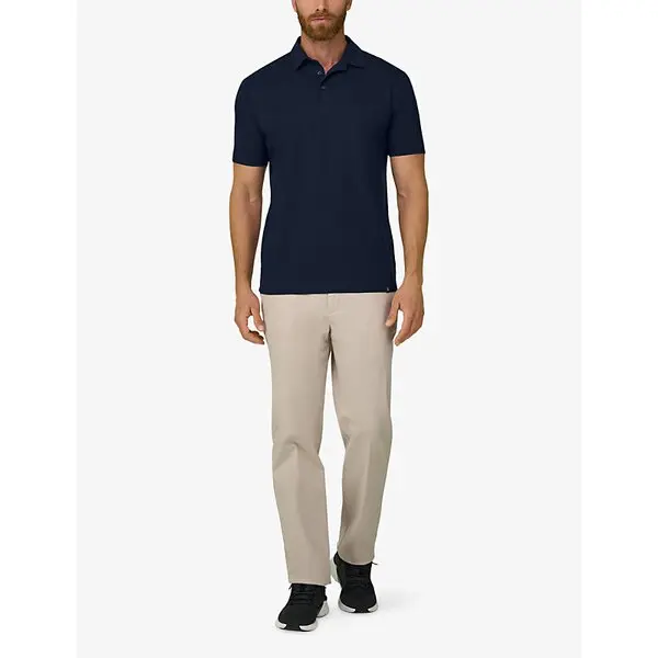Boggi Milano Supima Cotton-jersey Polo T-shirt Xxl