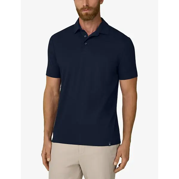 Boggi Milano Supima Cotton-jersey Polo T-shirt Xxl